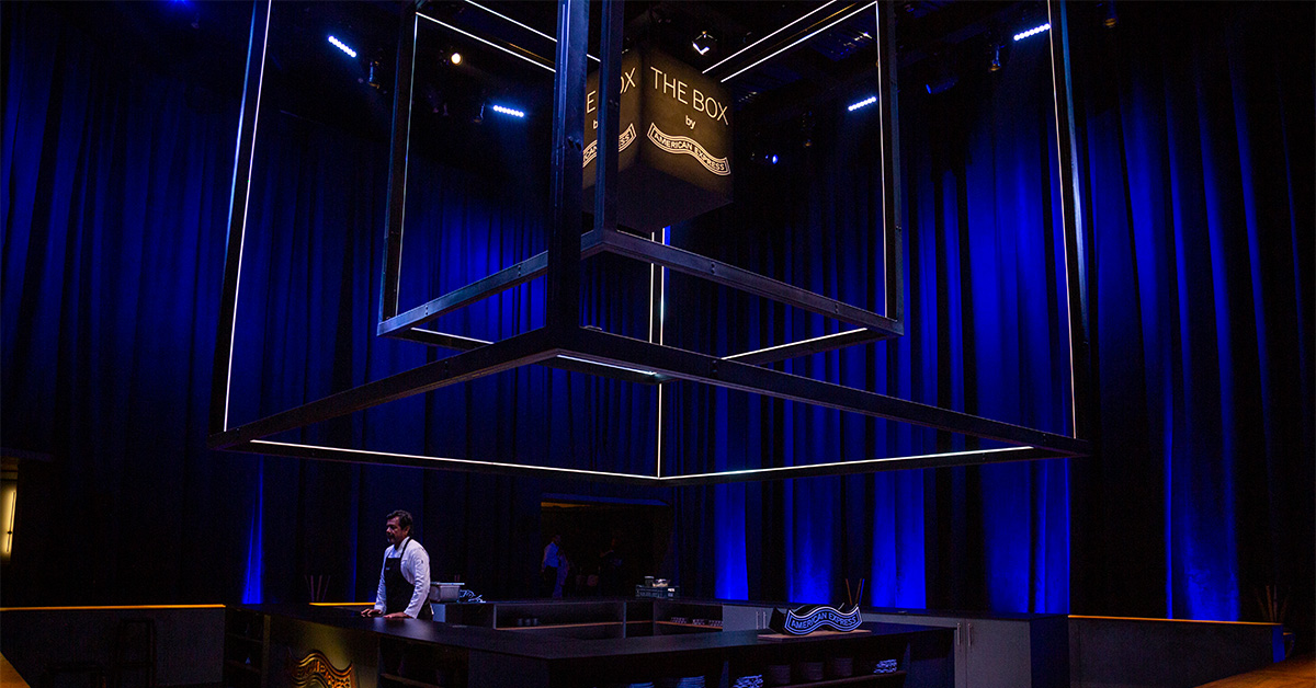 THE BOX, UNA EXPERIENCIA GASTRONÓMICA INMERSIVA