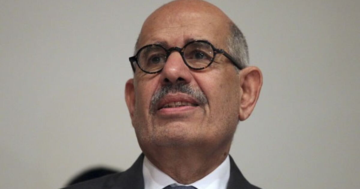 Mohamed ElBaradei forma un nuevo partido previo a las elecciones generales