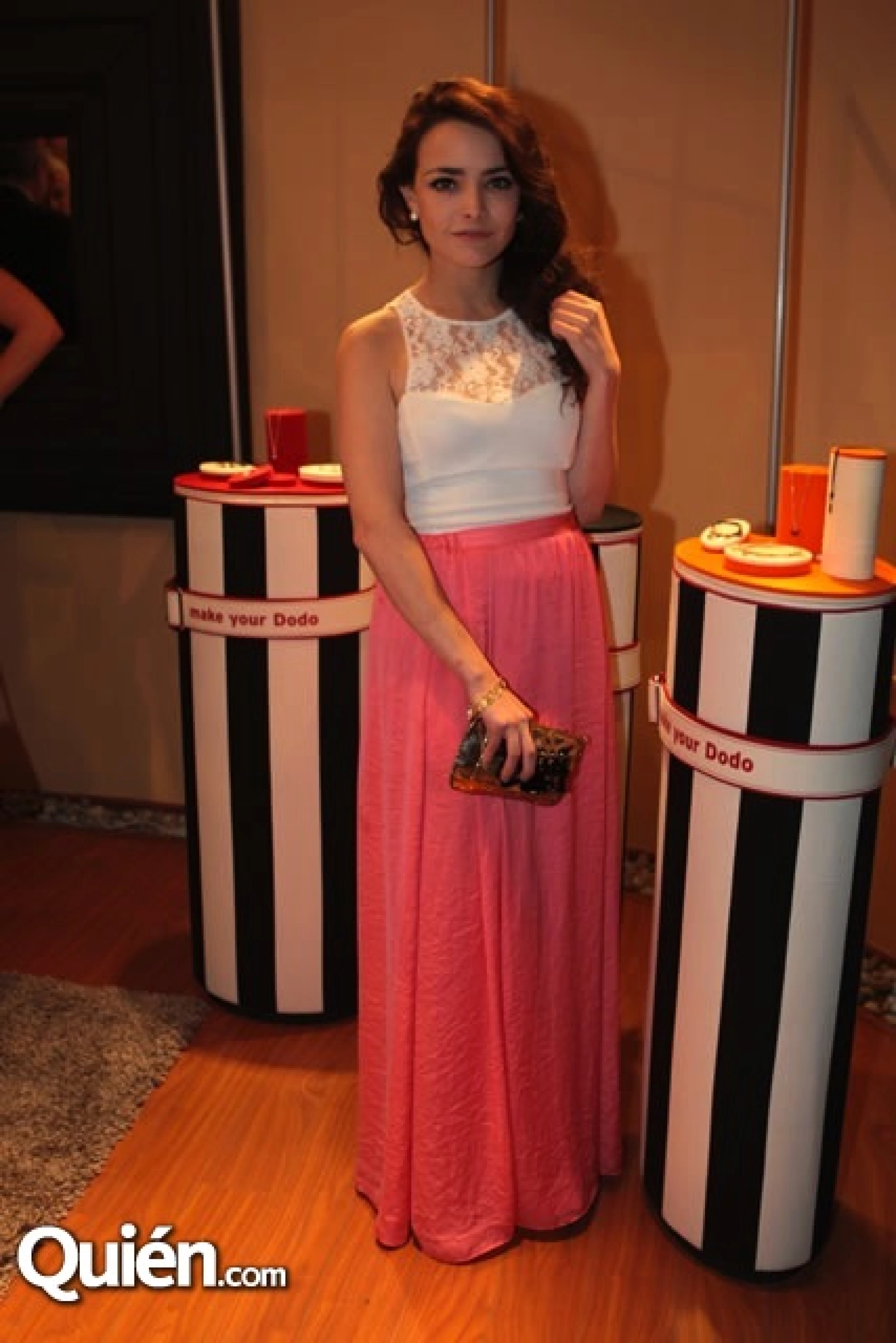 Emilio Azcárraga y Sharon Fastlich en presentación de joy...