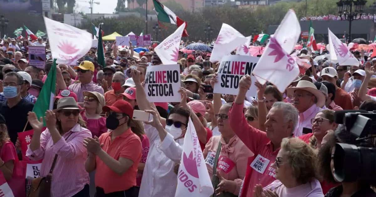 Marea Rosa en el zócalo: hora y ruta de la marcha en CDMX