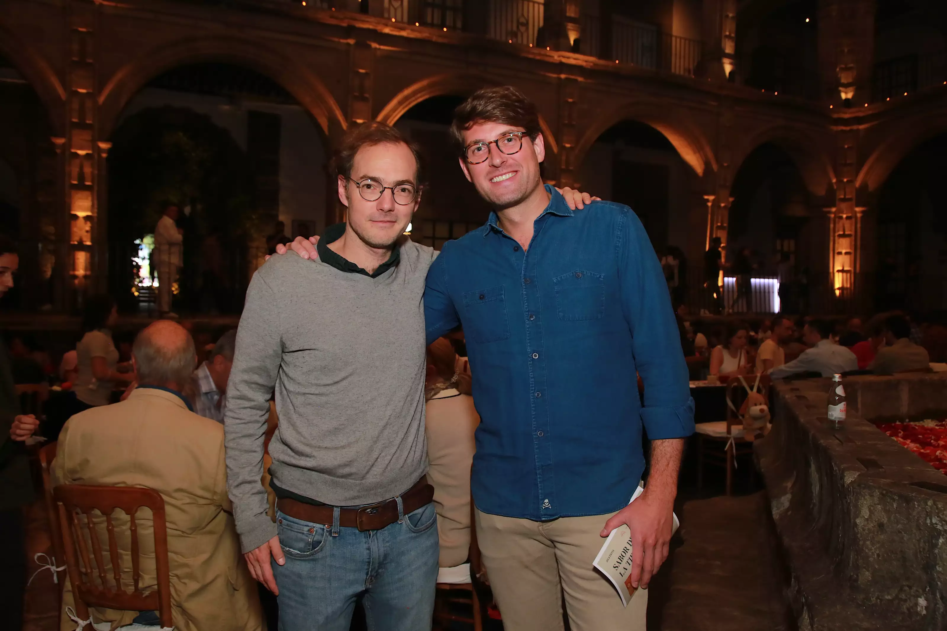 Dolores Beistegui y Josele Garza en el festejo Sabor de la tierra