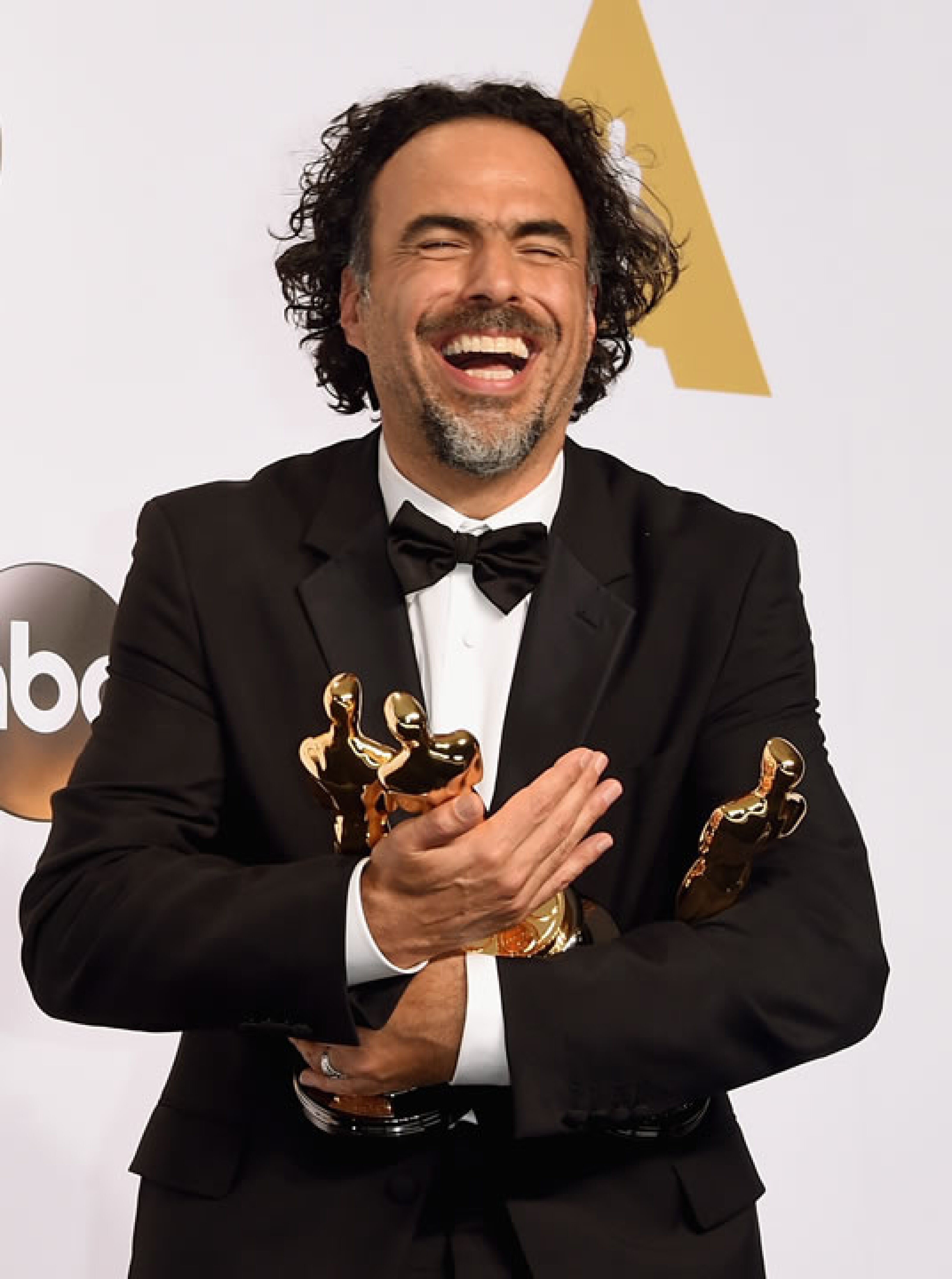 Así celebró Alejandro González Iñárritu tras el Oscar