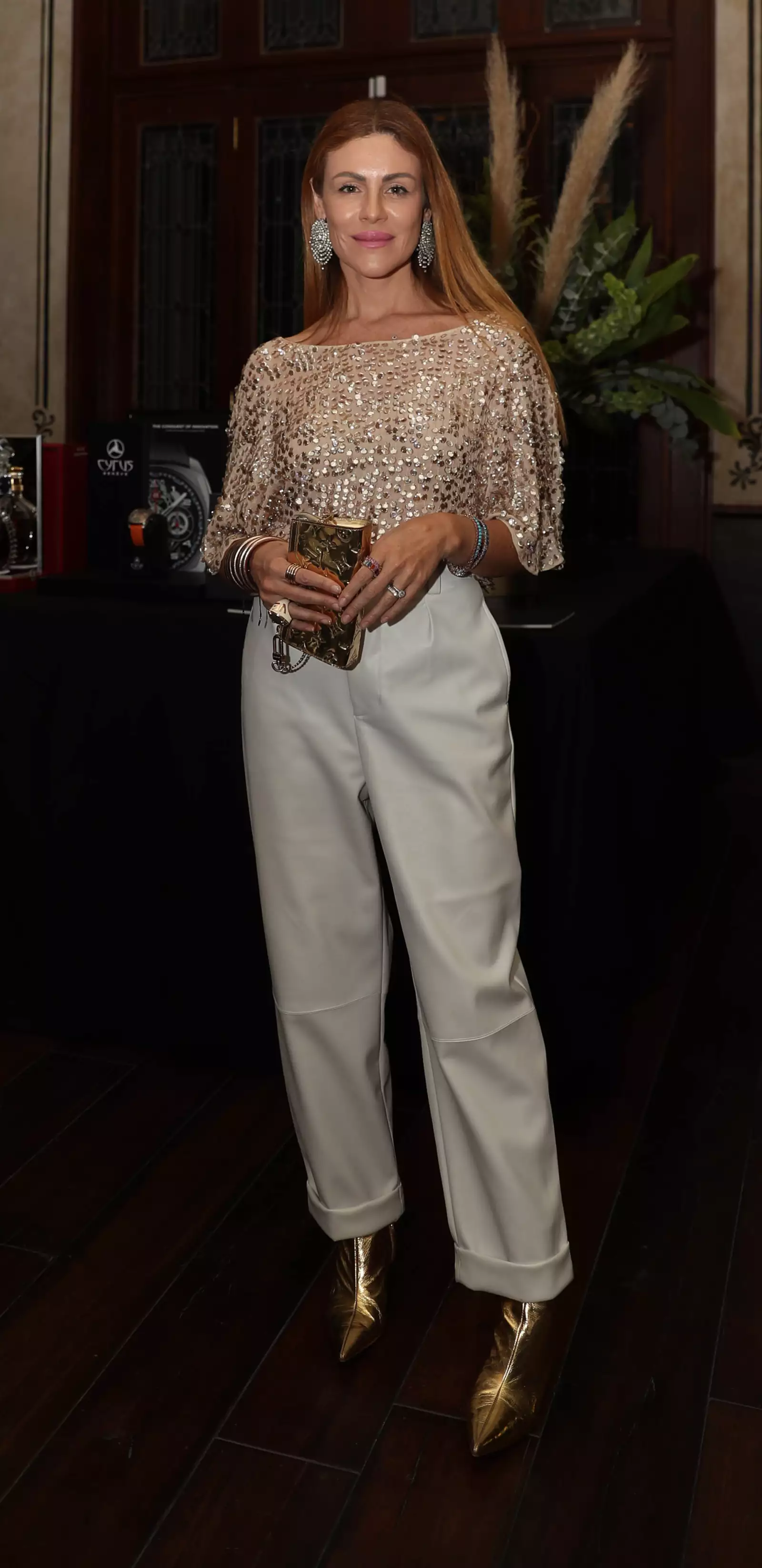 Raquel Bessudo y Dennis Stevens en la cena exclusiva de CYRUS GENÉVE