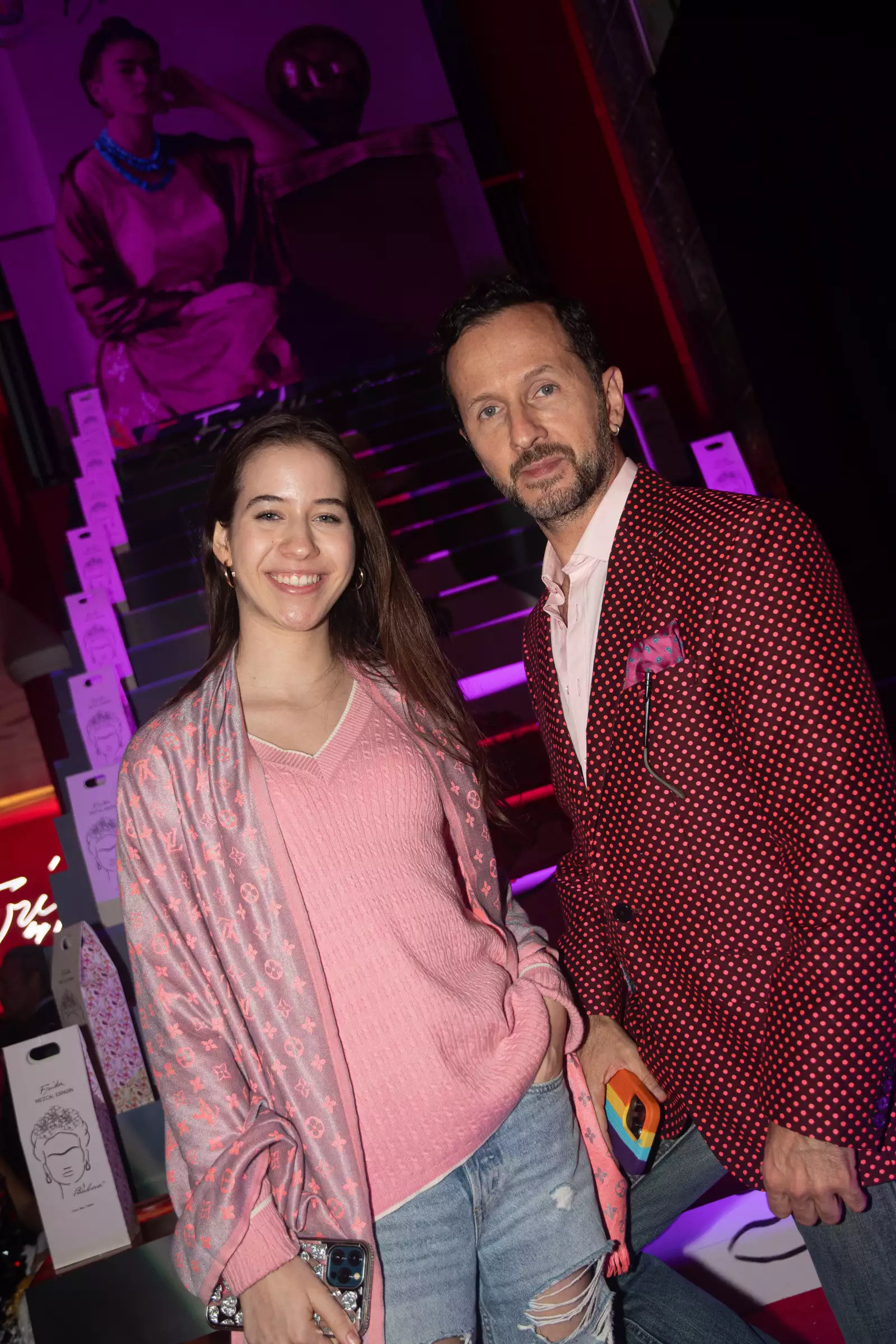 Alex Basteri en la presentación del mezcal Fridu