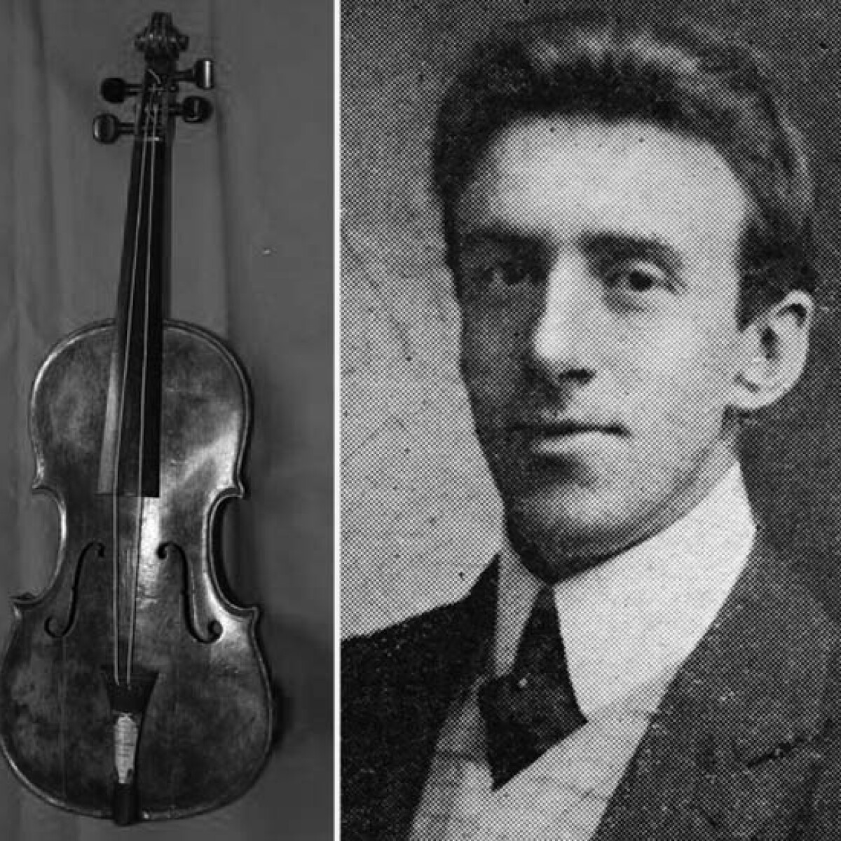Encuentran histórico violín del Titanic