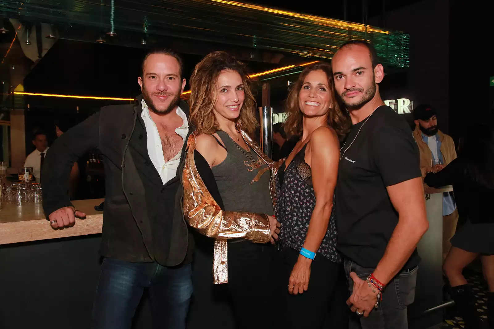 Juan Pablo Medina en la fiesta de Johnnie Walker luego del Gran Premio ...