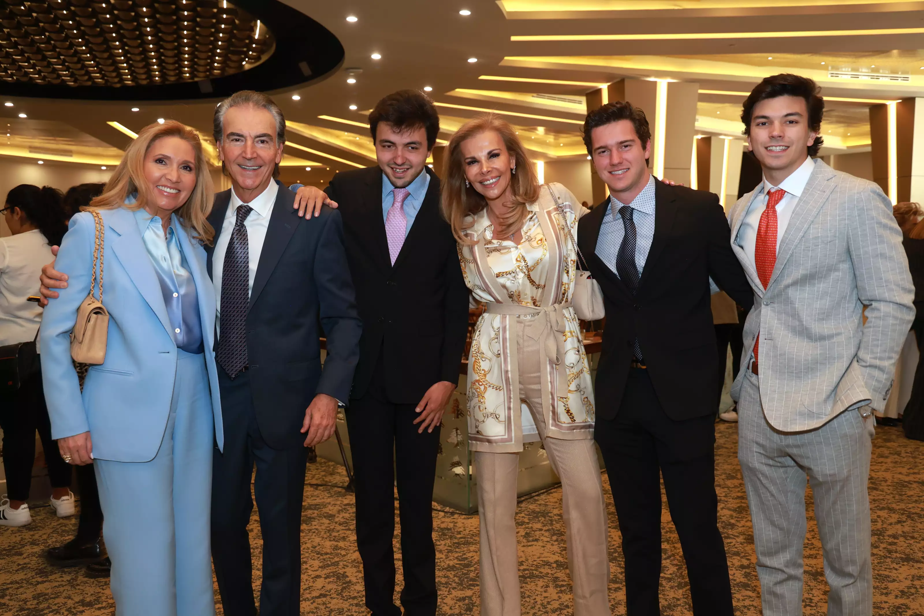 Emilio Checa Kuri festeja sus 100 años en el Centro Libanés