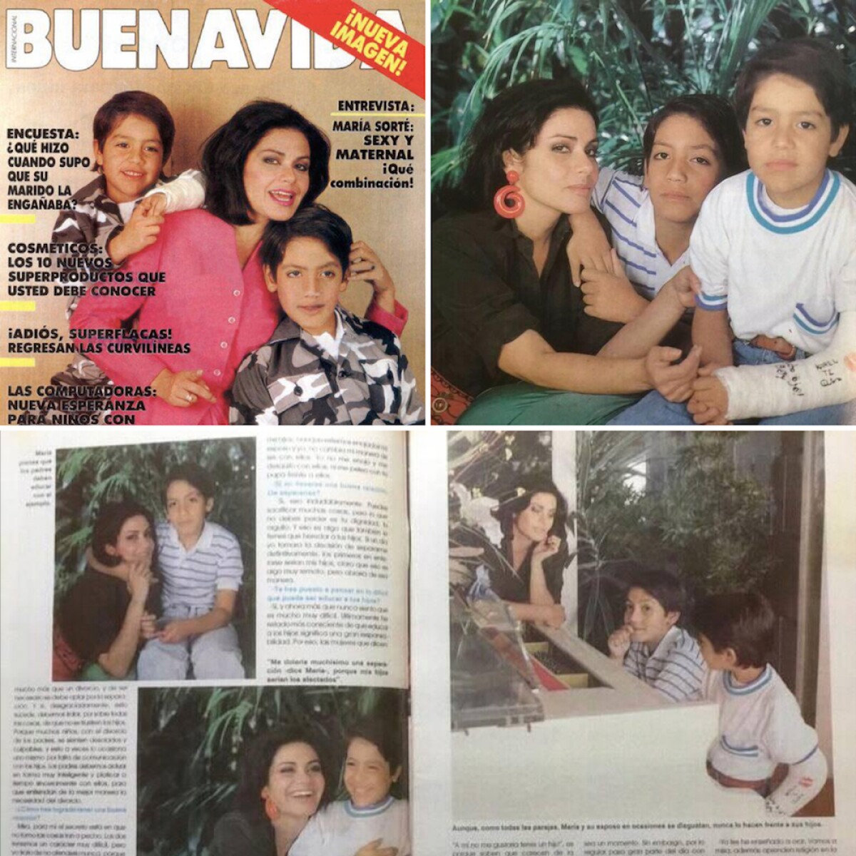 La vez que García Harfuch salió en portada de revista con su mamá ...