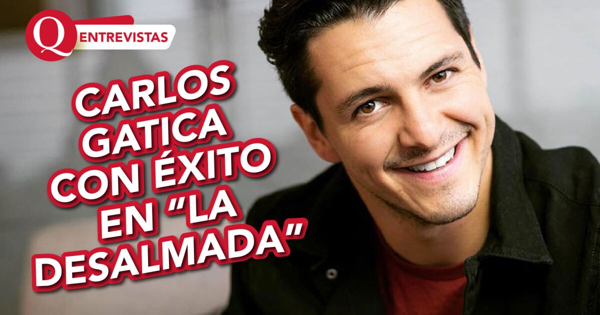 Carlos Gatica celebra el éxito de 'La Desalmada'