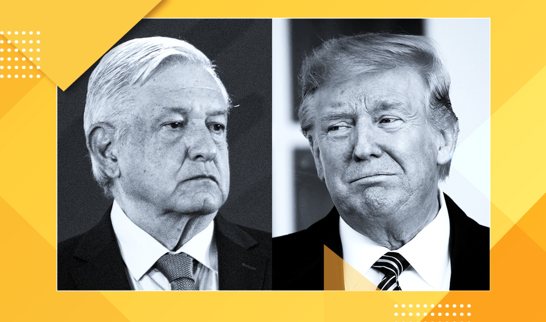 #PrimerAñodeGobierno: Trump-AMLO, una relación a distancia