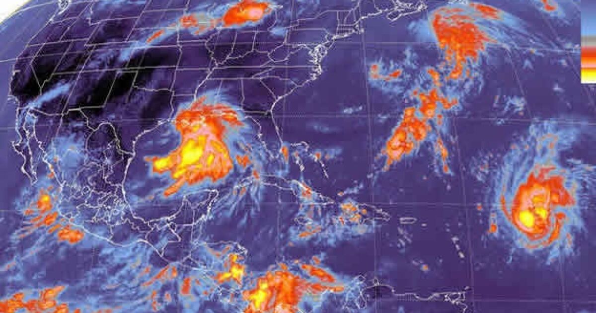 La tormenta tropical 'Lee' genera alerta en las costas del Golfo de México