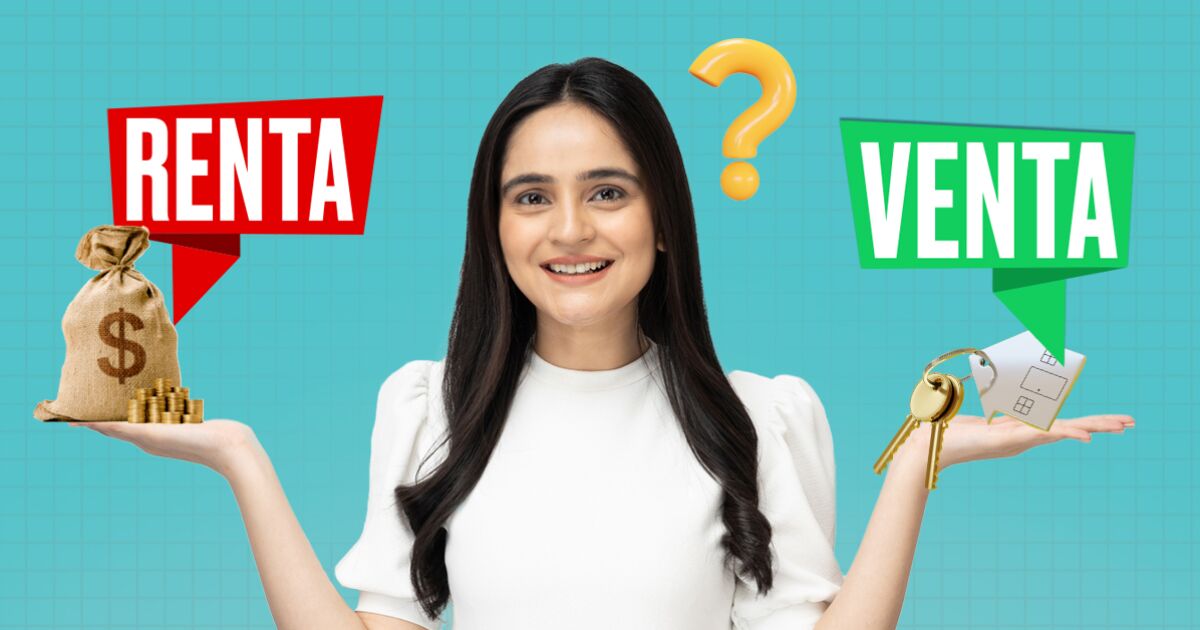 ¿Qué es mejor: comprar o rentar departamento o casa en CDMX?