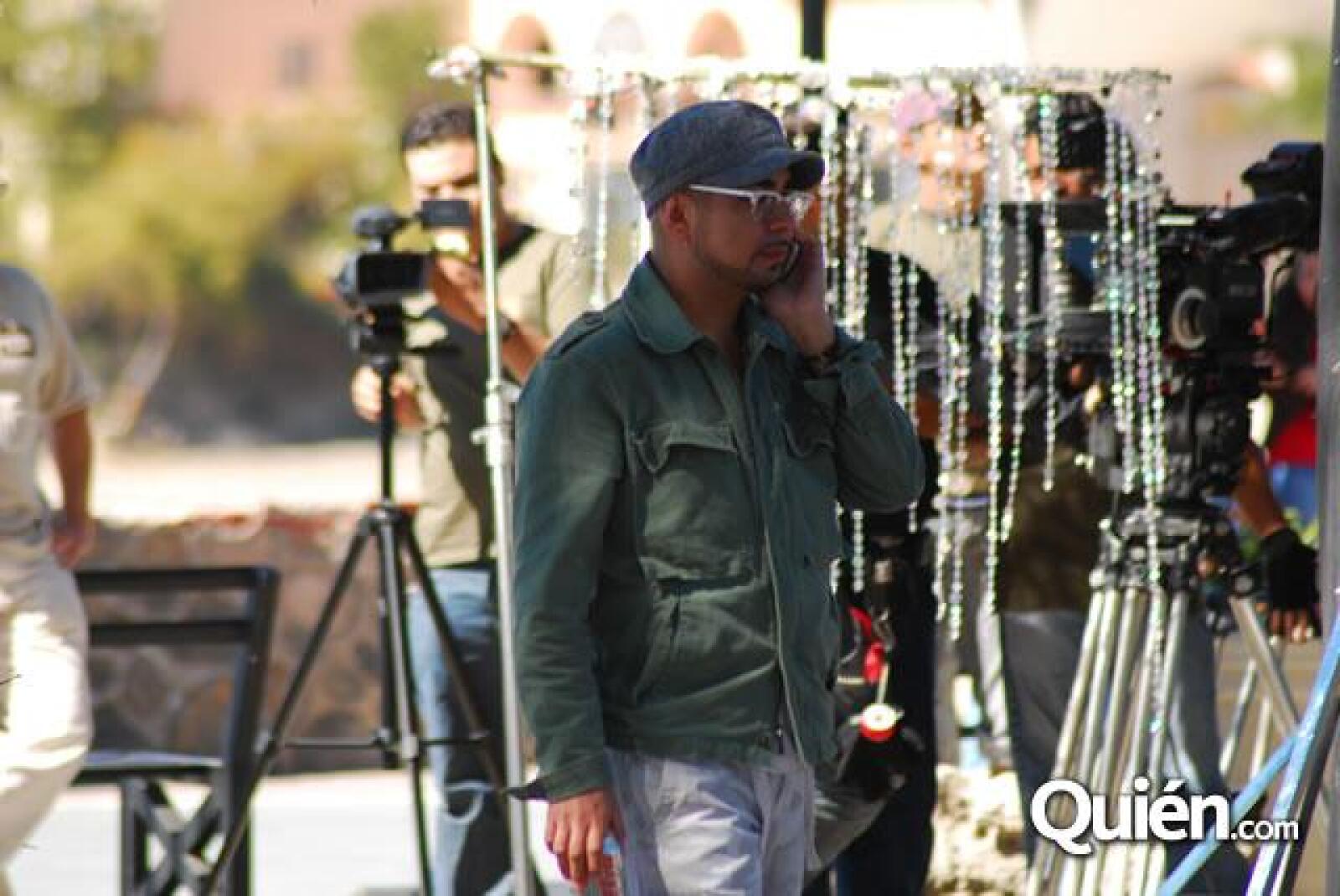 Backstage del nuevo video del grupo Sandoval