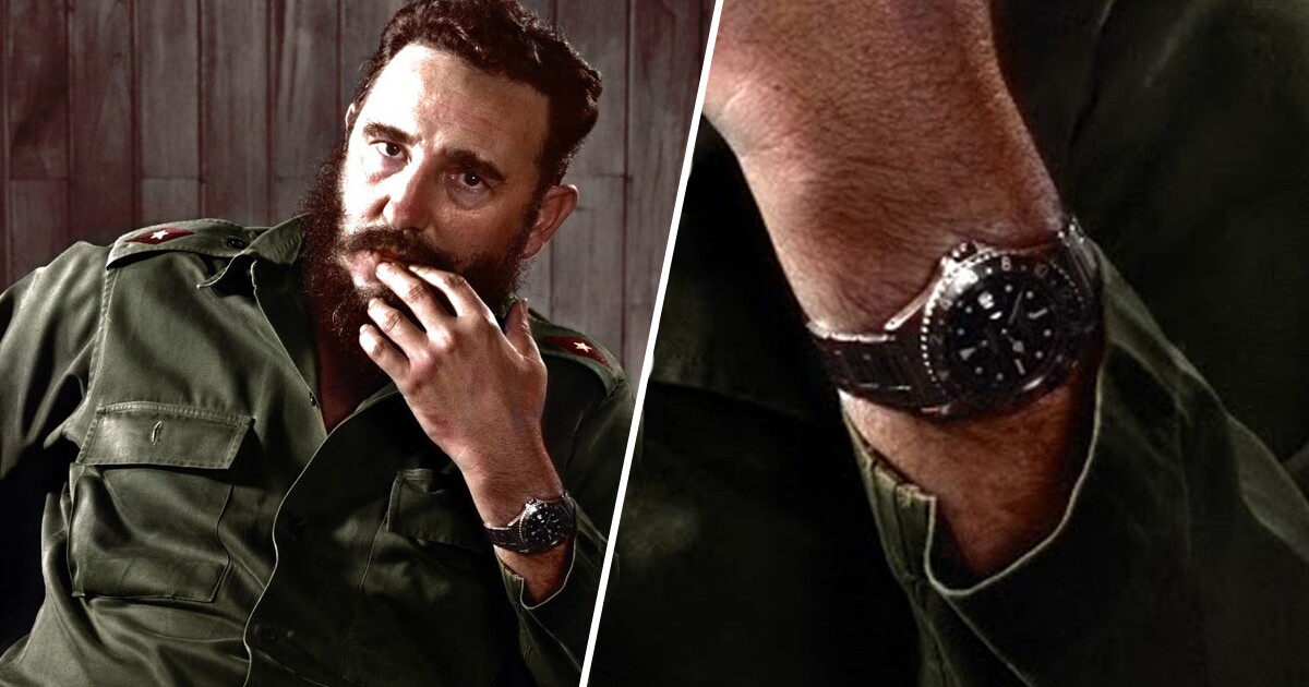 Estos fueron los amados Rolex de Fidel Castro