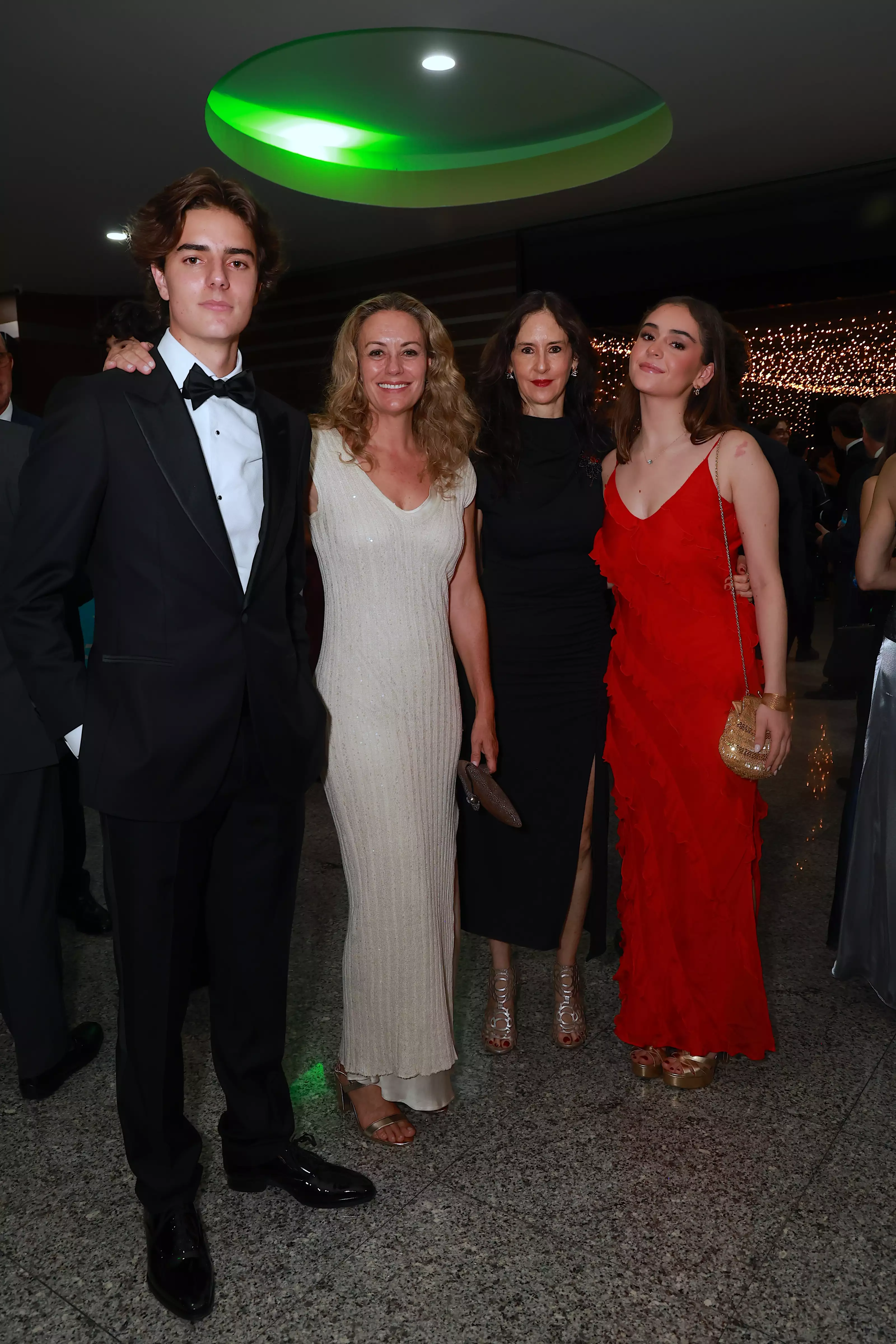 Juan Domingo Beckmann y Laura Laviada en la graduación del ASF