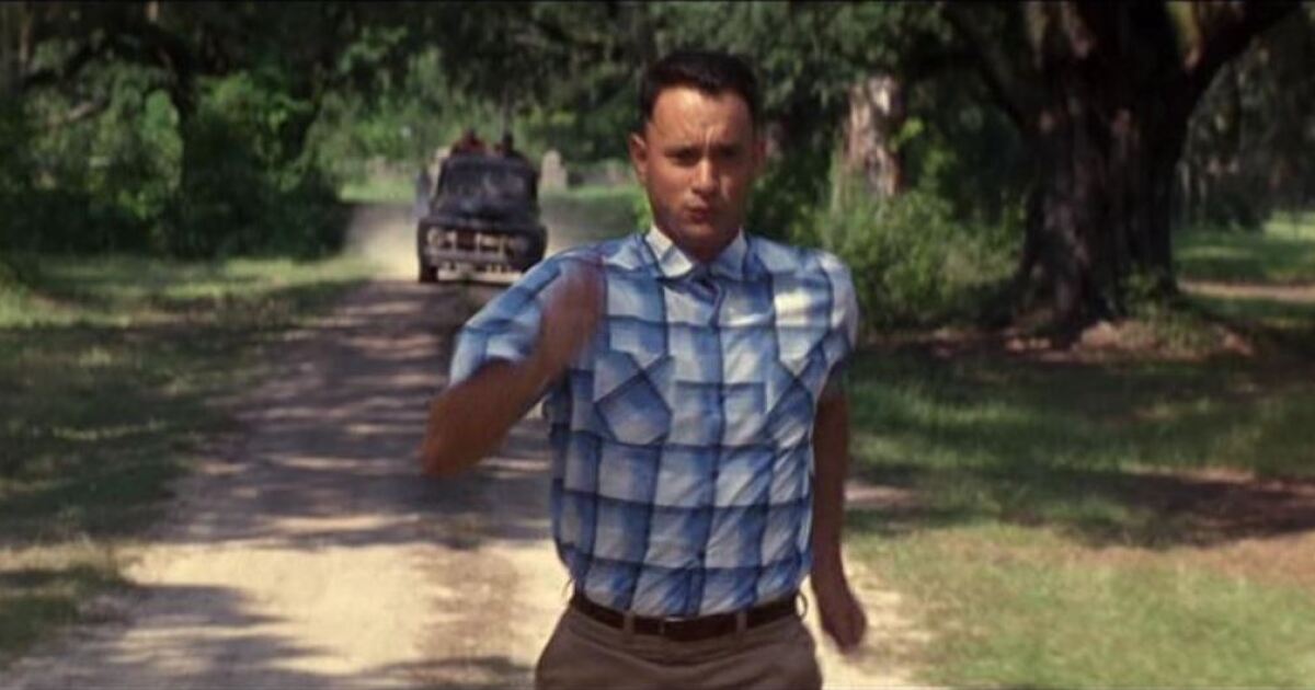 Tom Hanks pagó con su dinero la escena más emblemática de 'Forrest Gump'
