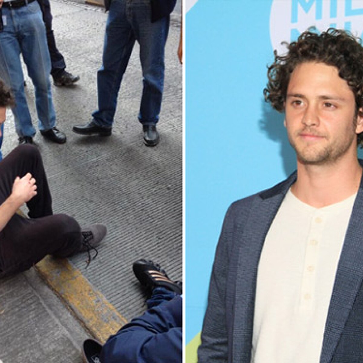 Christopher Uckermann es atropellado por un policía