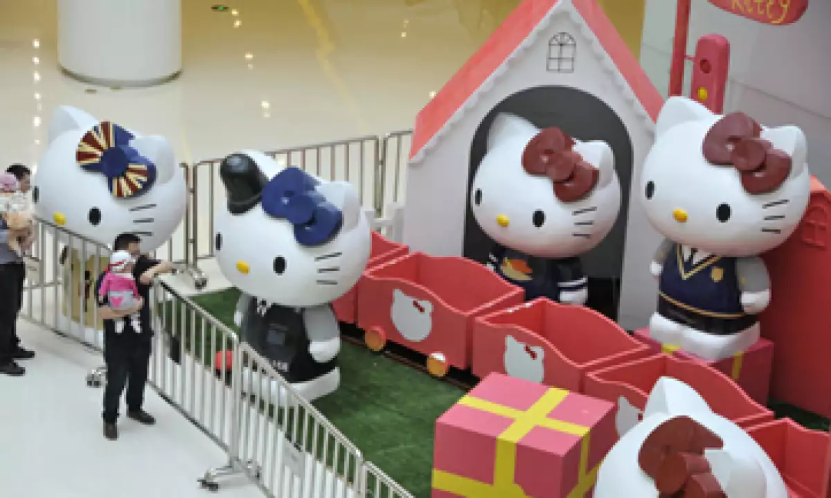 Hello Kitty viaja al espacio