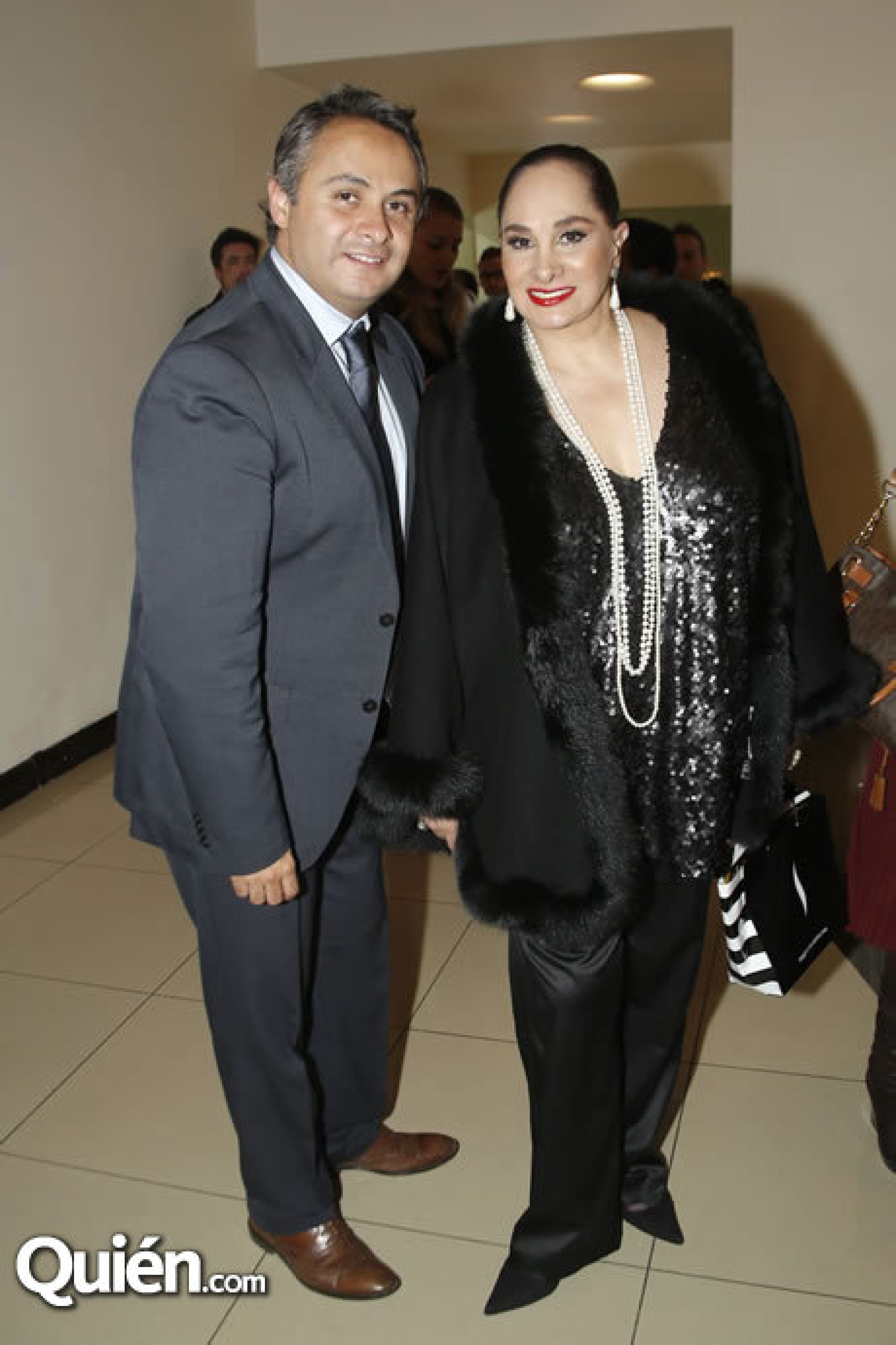 Enrique Rubio en la premiere de `Los amantes pasajeros´