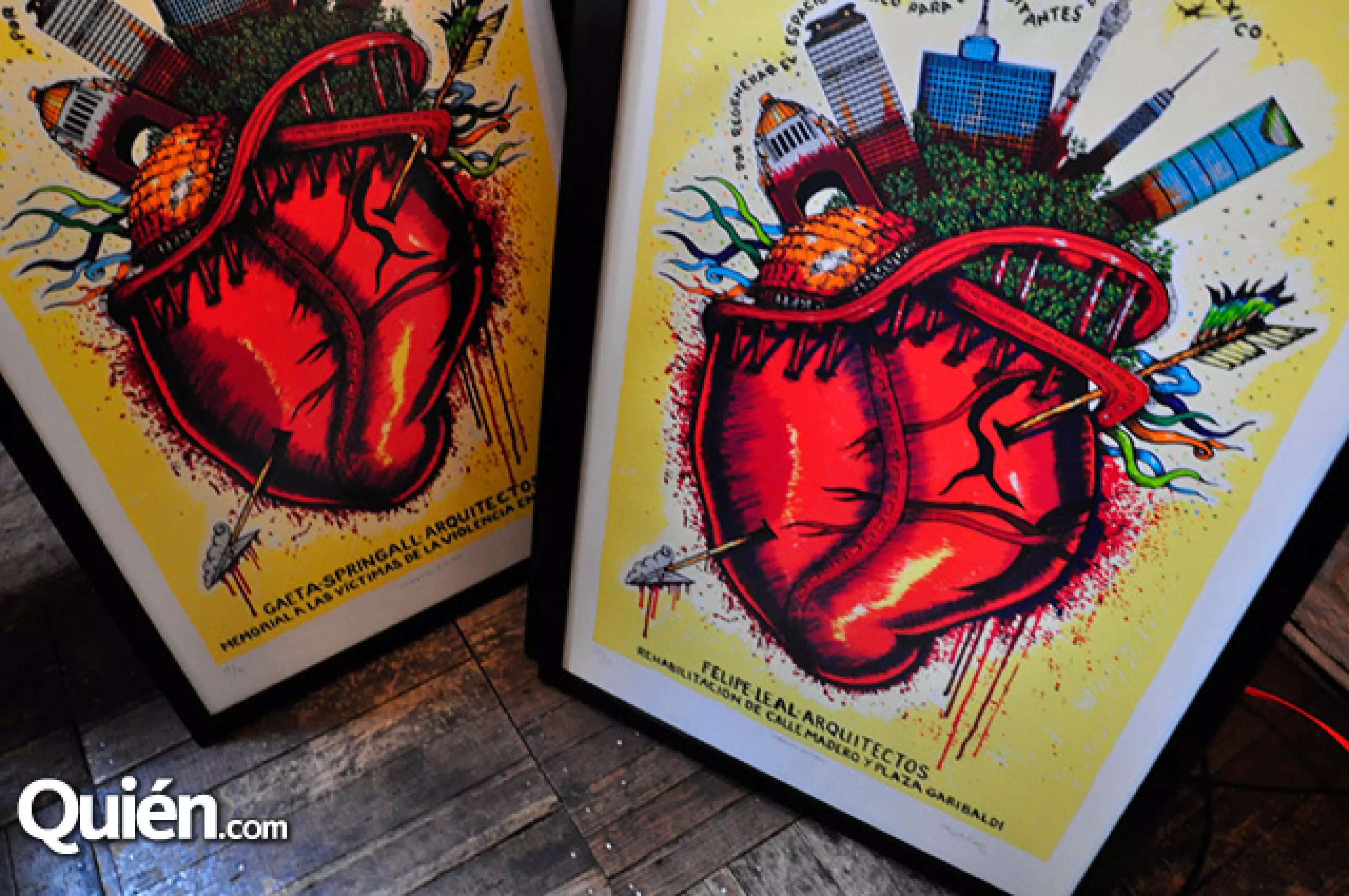 La entrega del Corazón Chilango