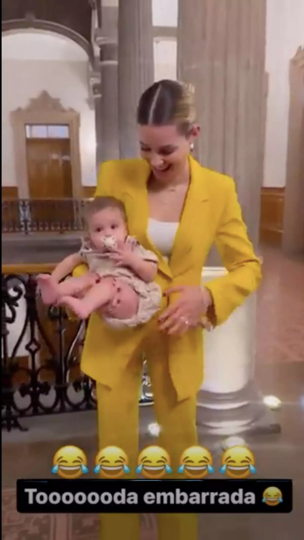 Mariana Rodríguez vivió un divertido y bochornoso momento con su hija ...