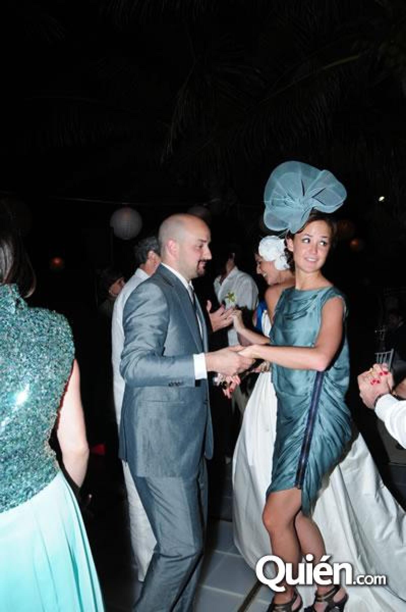 José Portilla y Angie Taddei se casaron en la Riviera Maya