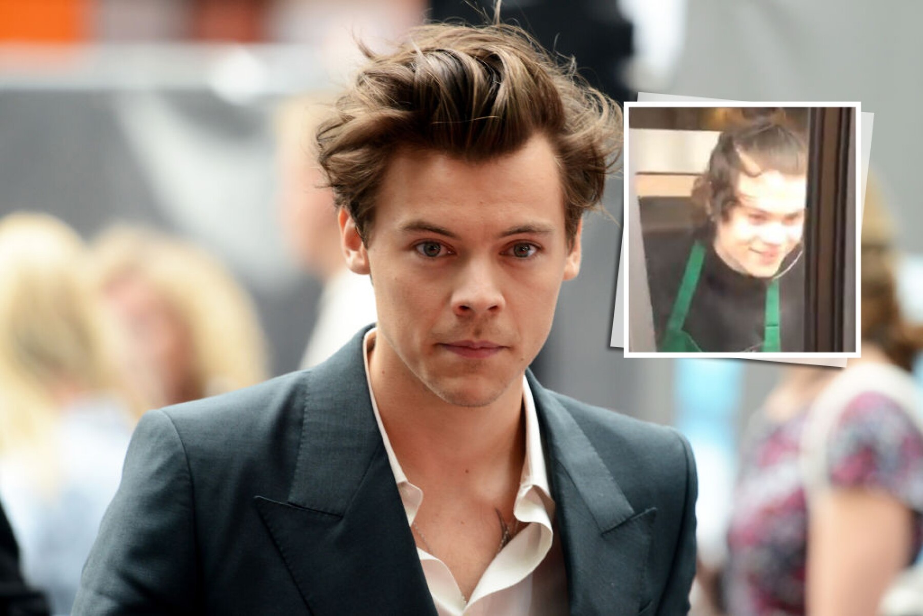 Harry Styles tiene un doble idéntico que trabaja en Starbucks