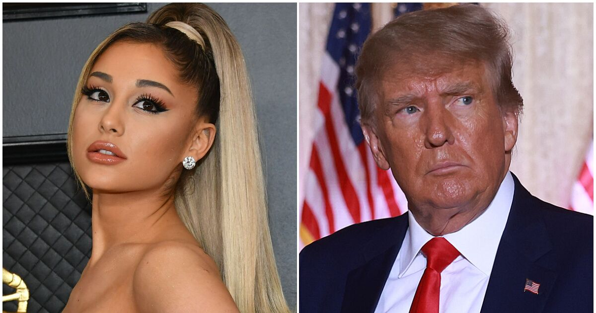Ariana Grande usa toda influencia para frenar a Donald Trump