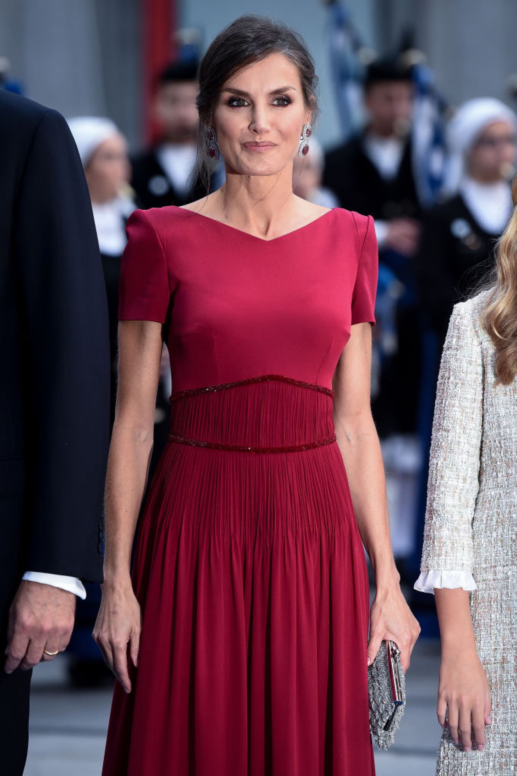 El look de Letizia y los detalles no vistos del debut de la princesa de ...
