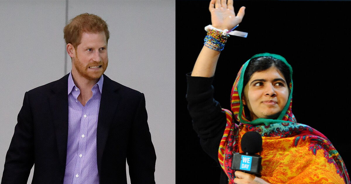 El bochornoso descuido que el príncipe Harry tuvo con Malala