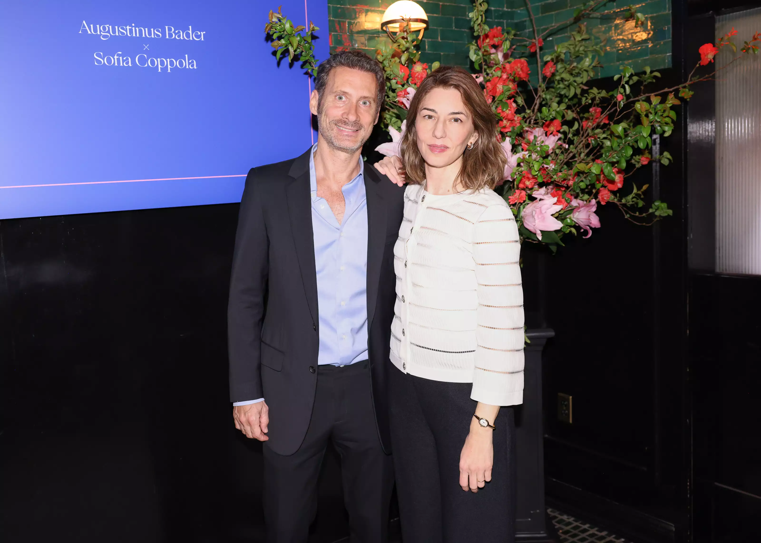 Sofia Coppola y Charles Rosier celebran el lanzamiento de Augustinus