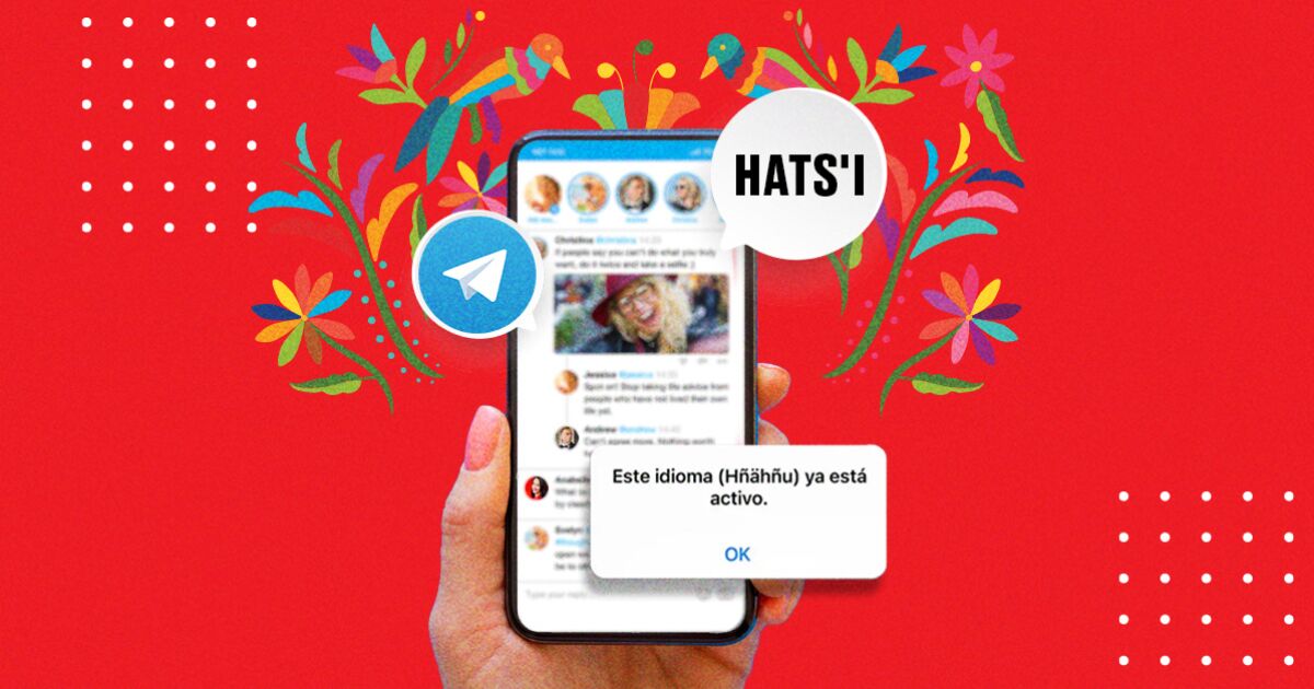 Ya existe una versión otomí en Telegram y así la puedes activar
