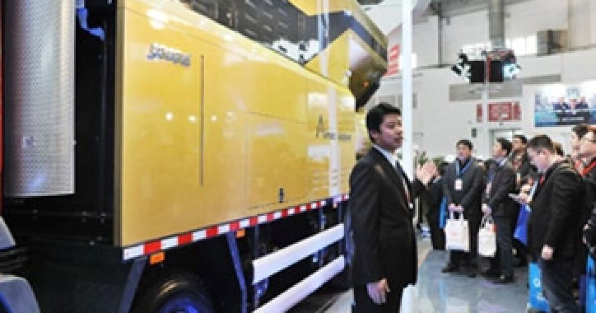 China estrena modelo de bombas fracking