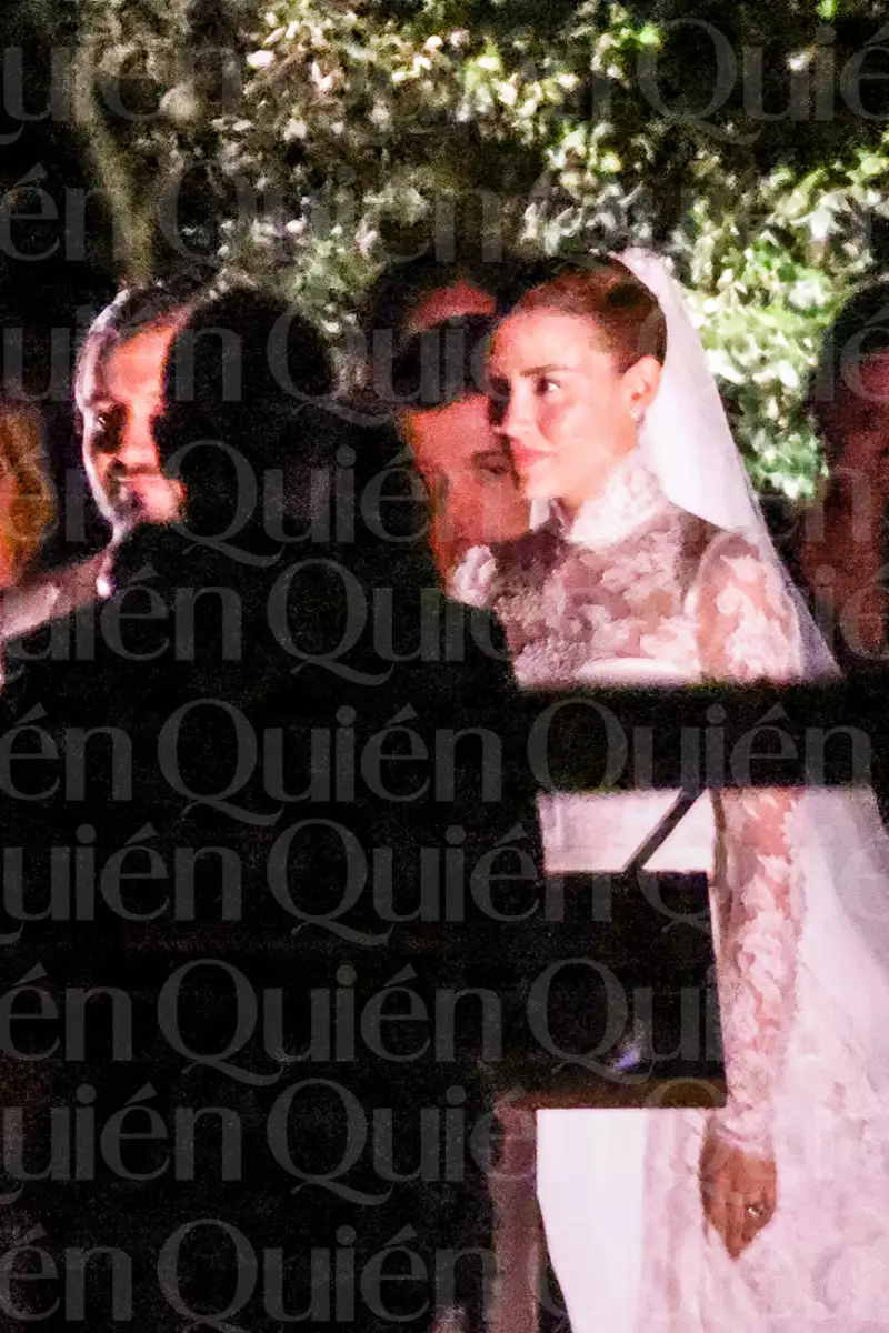 EXCLUSIVA: Las primeras fotos de Luis Miguel en la boda de Michelle Salas