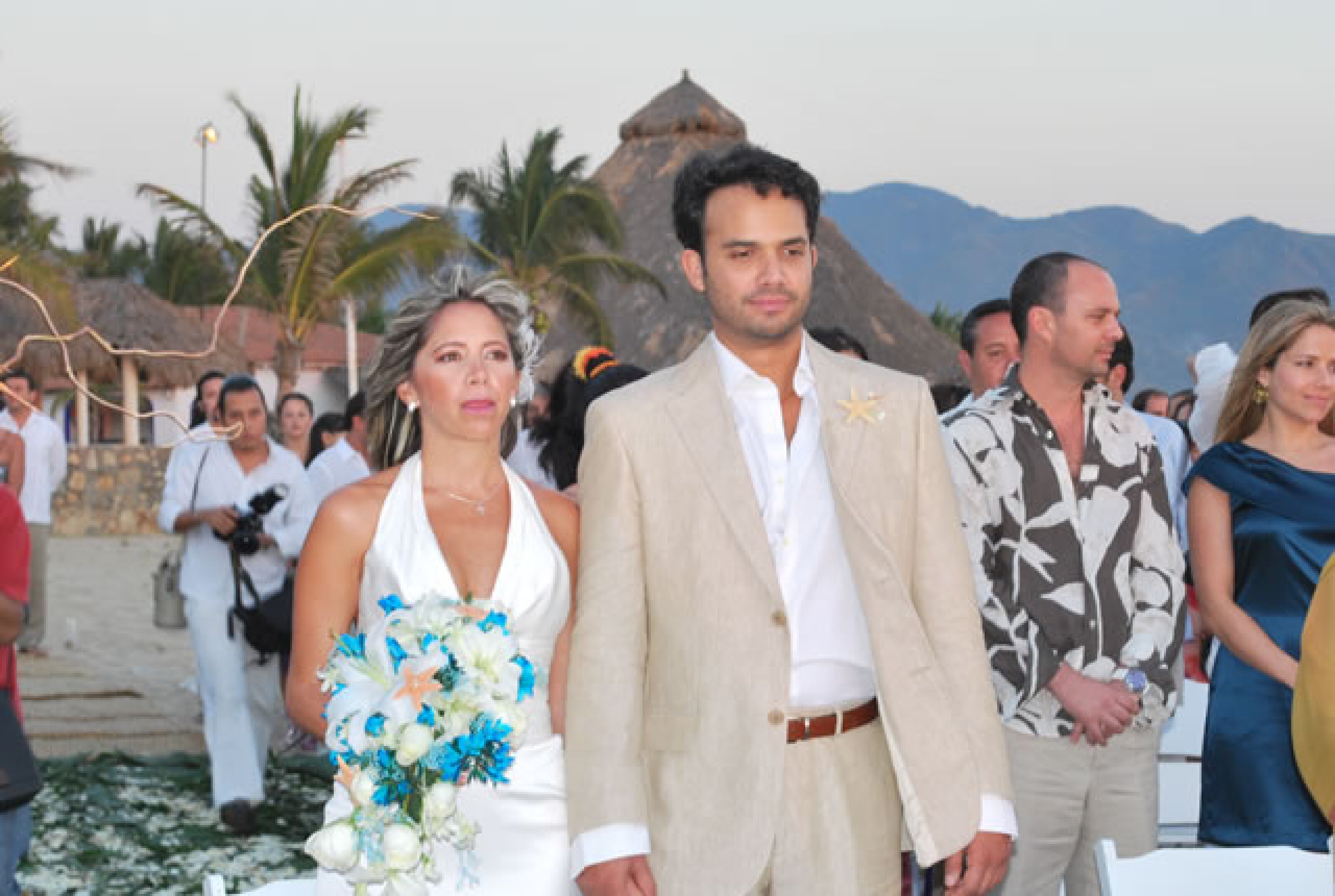 Alejandra y Paco Cobos su boda en Acapulco