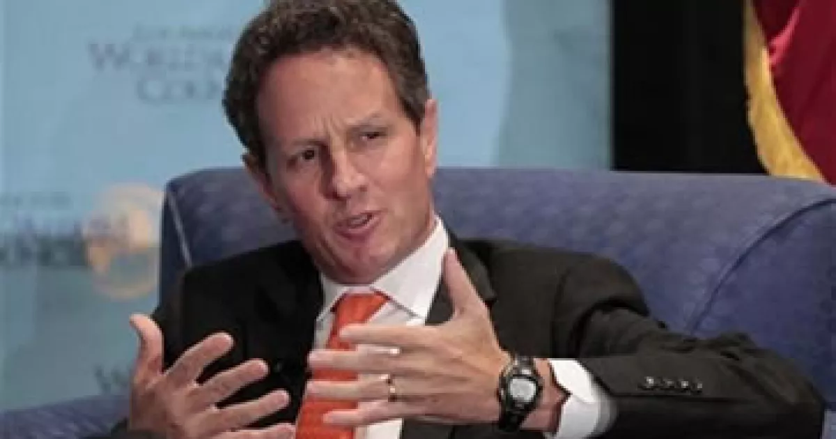 Geithner defiende crecimiento de EU