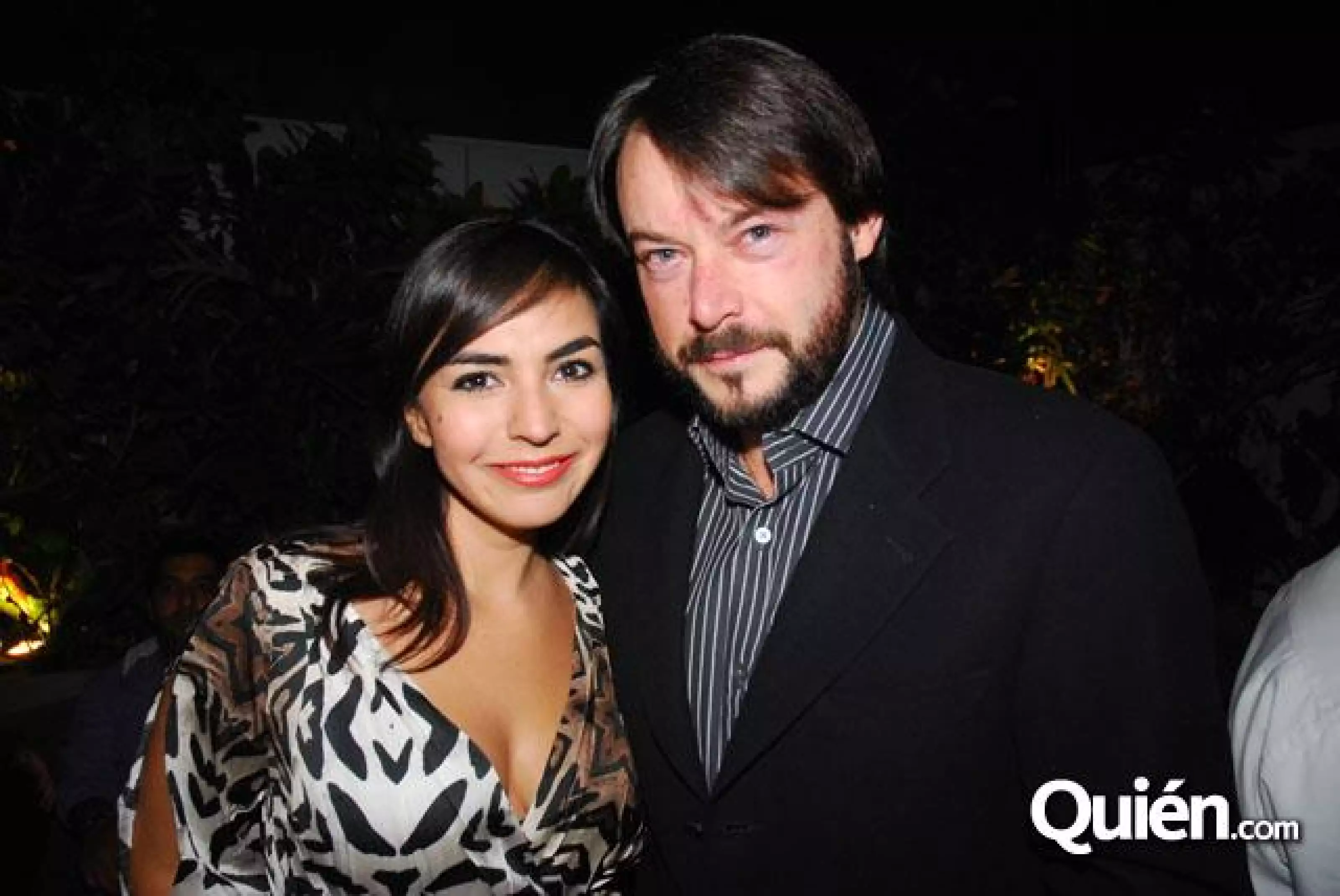 Luisa Serna festeja en el Club 55