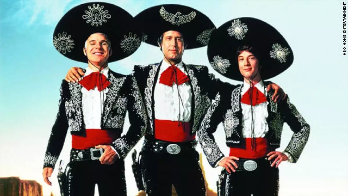 Un saludo para 'Los tres amigos' a 25 años de su estreno