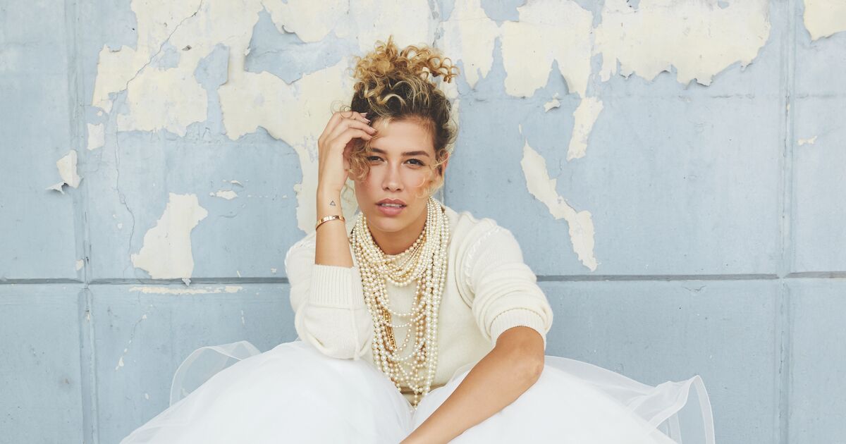 Así se ve Michelle Salas vestida de novia