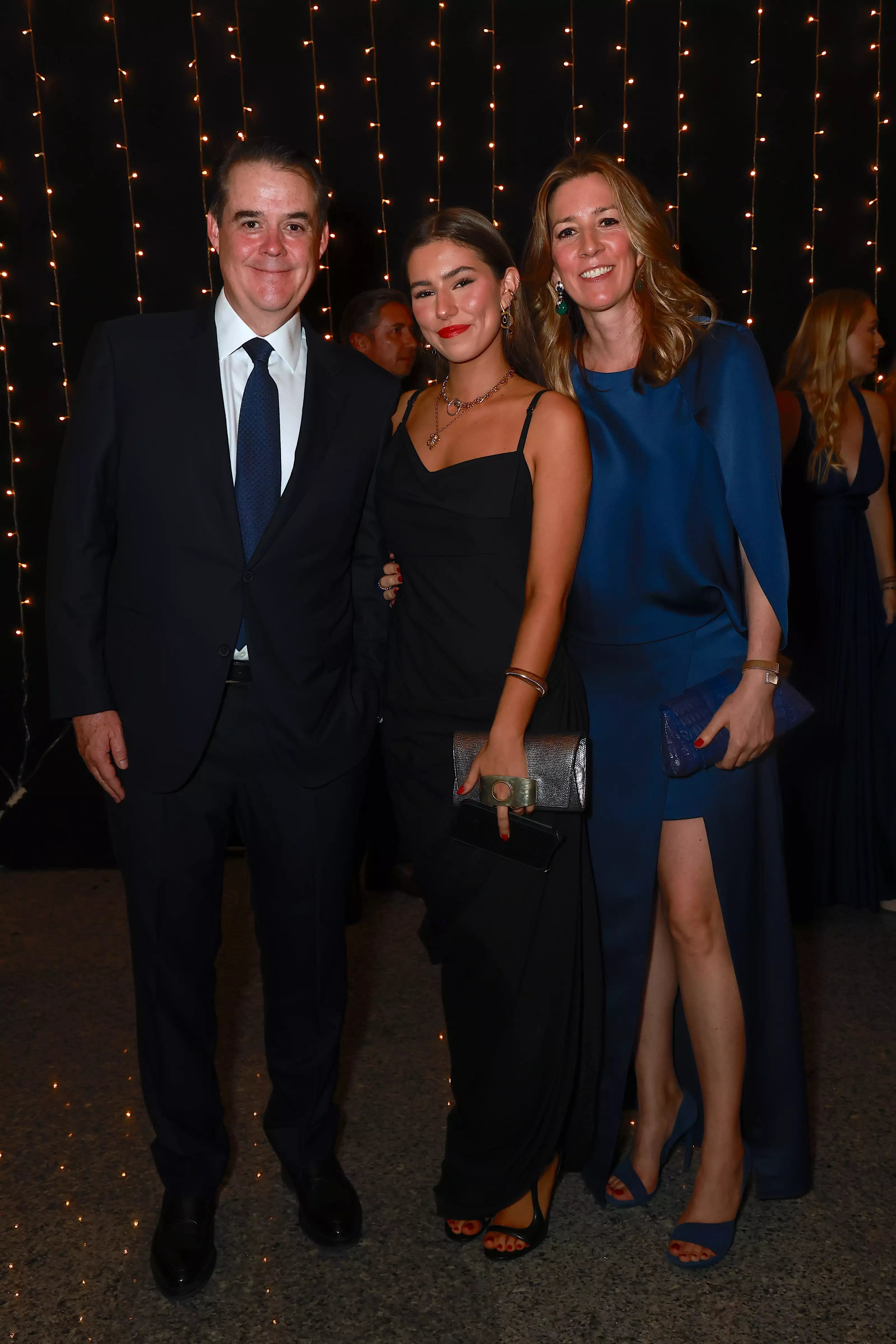 Juan Domingo Beckmann y Laura Laviada en la graduación del ASF