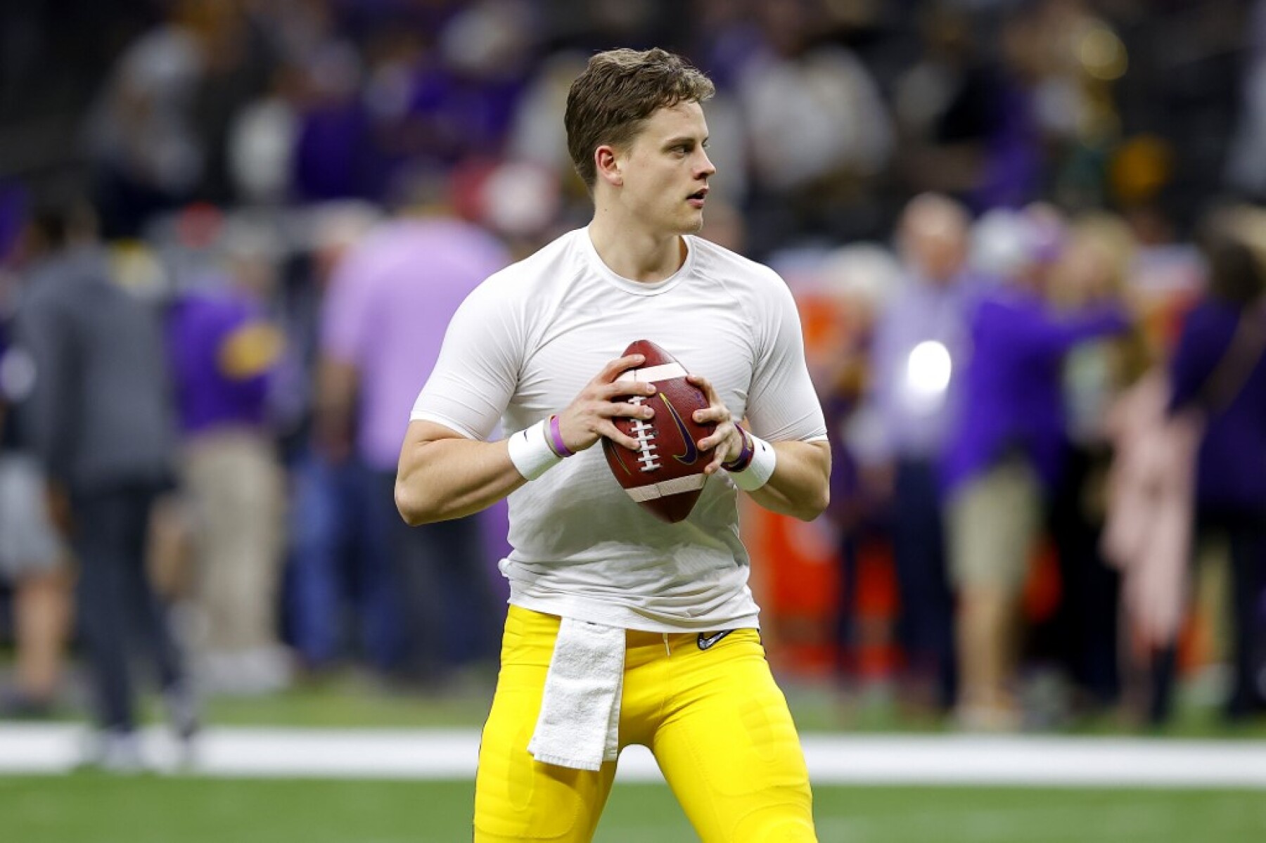 Él es Joe Burrow, el elegido número 1 del primer draft virtual de la NFL