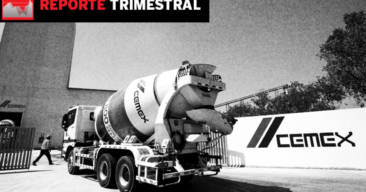 El incremento de costos beneficia a Cemex en su reporte trimestral