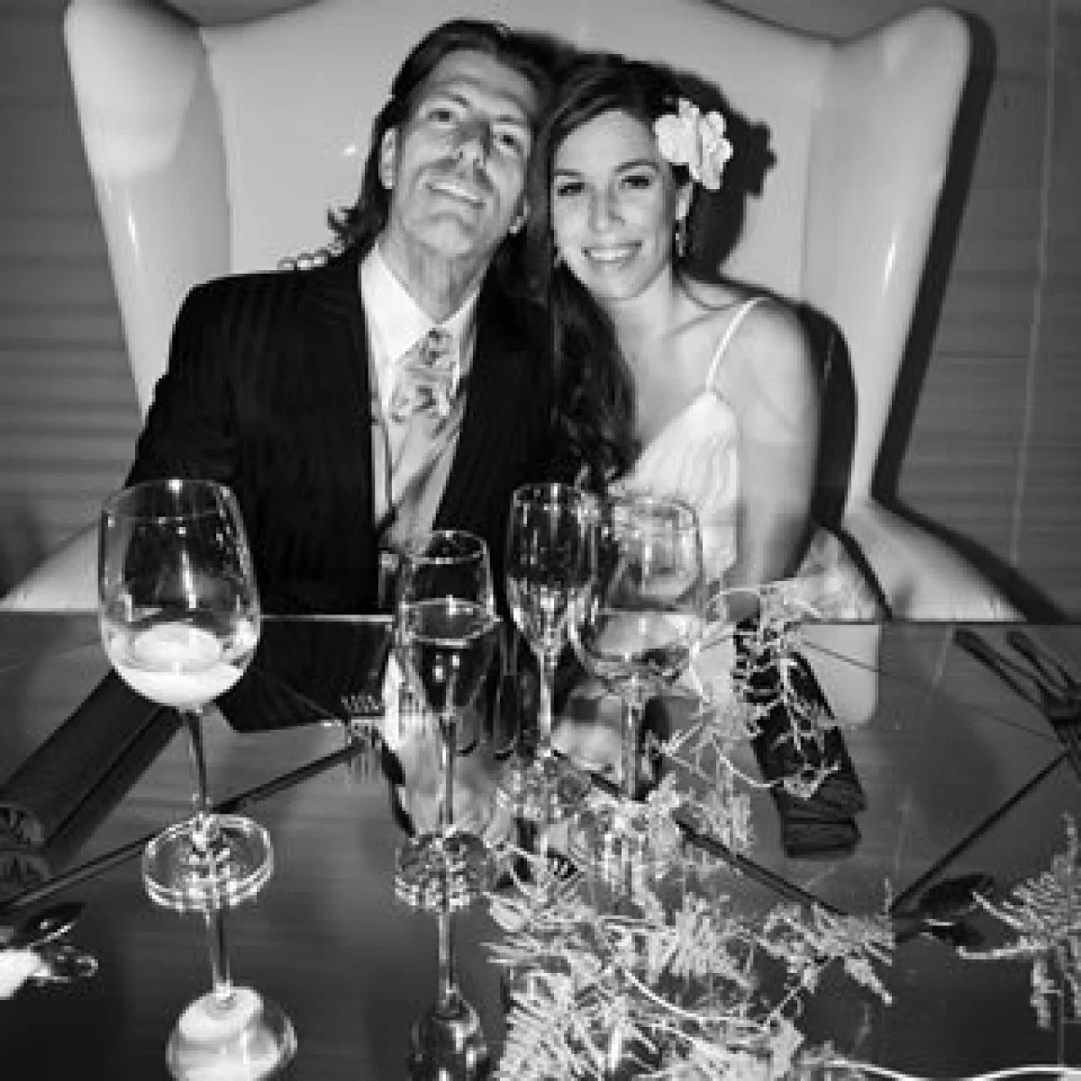 Unen sus vidas Mónica Argüelles y Alejandro Negrete