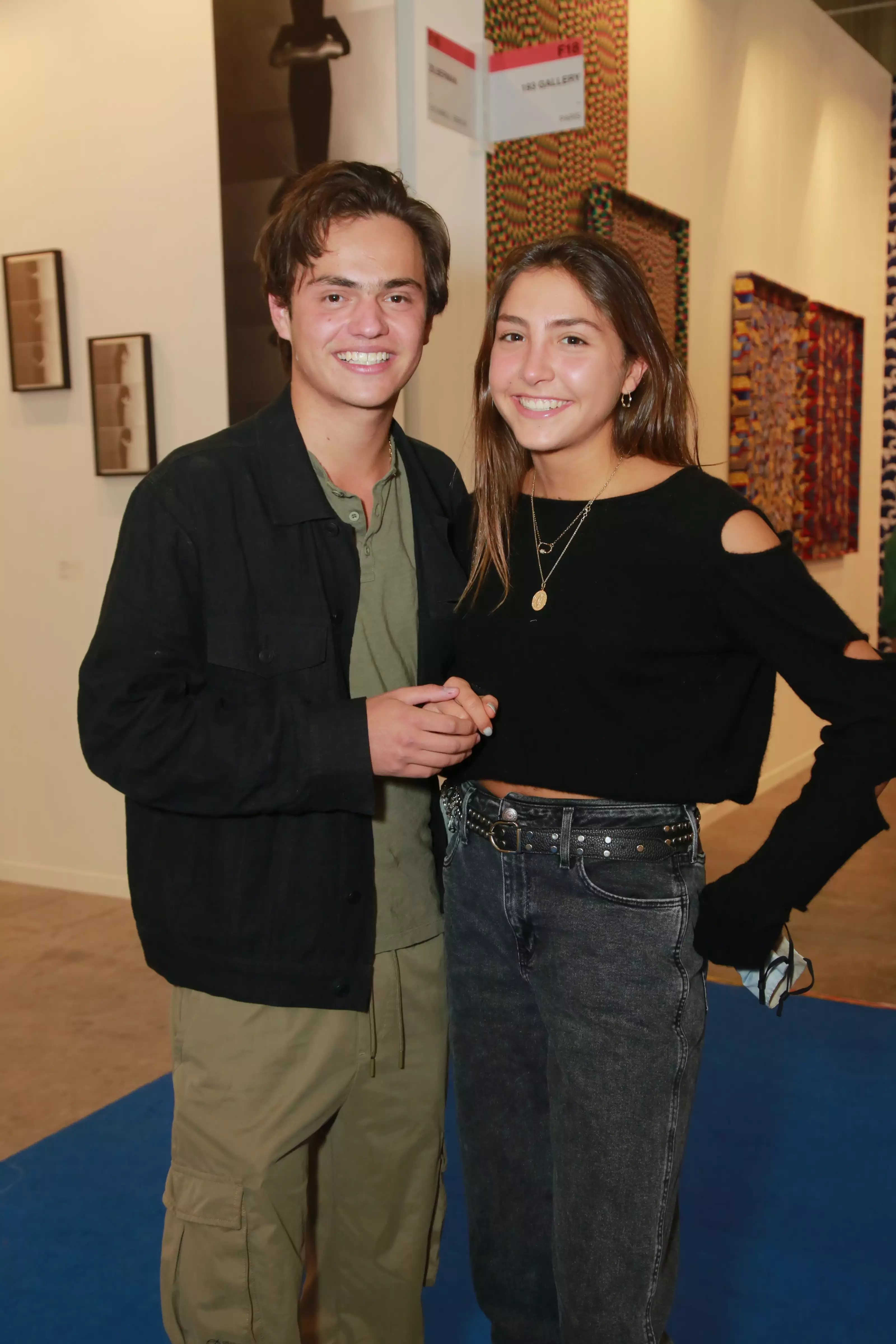 Paola Saad y Rodrigo Ripstein juntos en Zona Maco