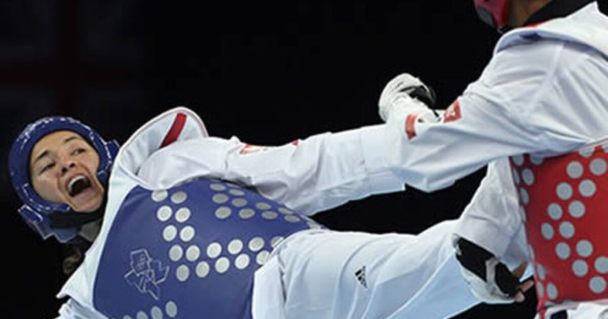 María Espinoza gana el bronce en taekwondo