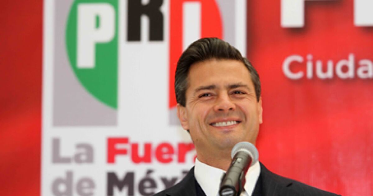 El PRI apoya propuesta para Pemex: Peña