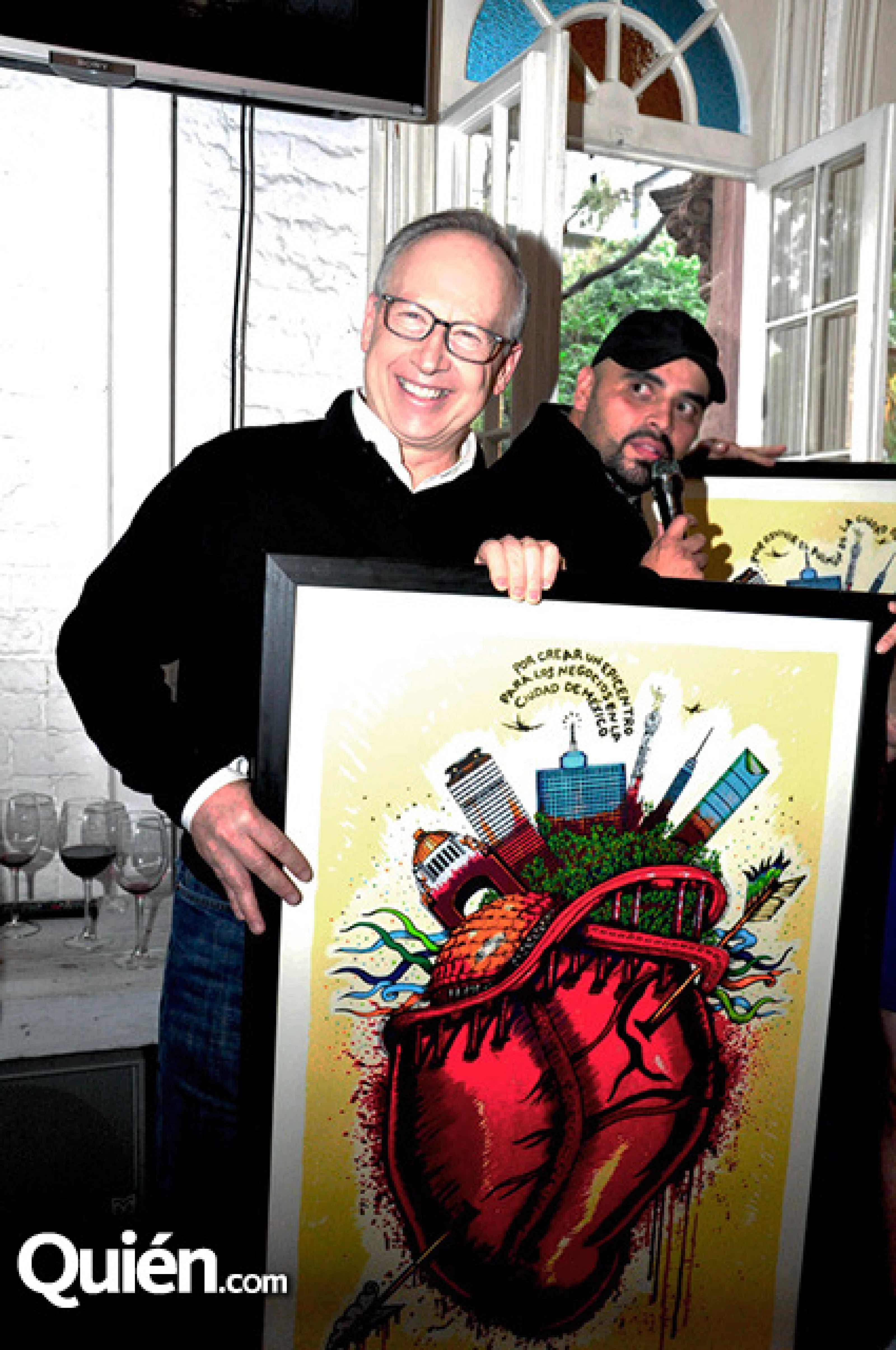 La entrega del Corazón Chilango