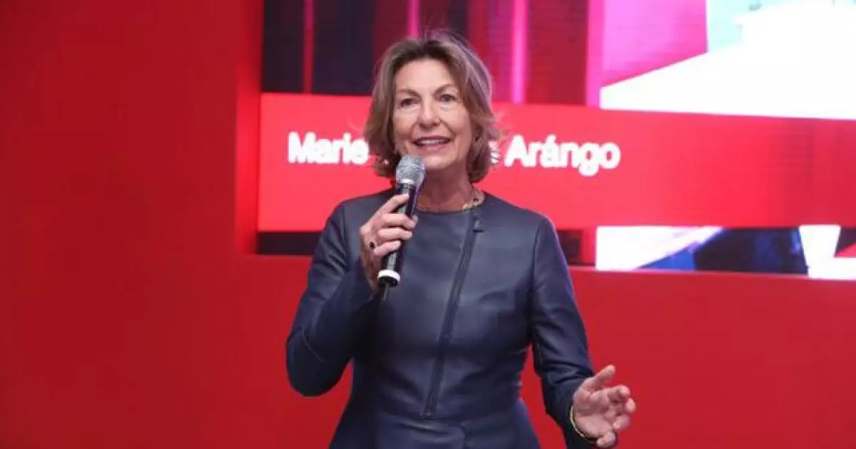 Marie Thérèse Arango: "La mujer trabaja más por las causas"