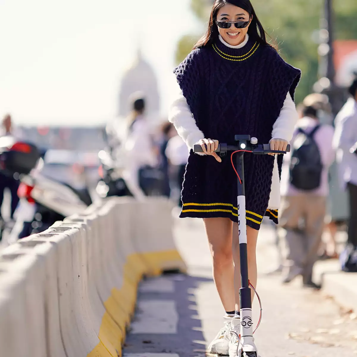 Los mejores looks de street style... ¡en scooter! (leíste bien, en scooter)