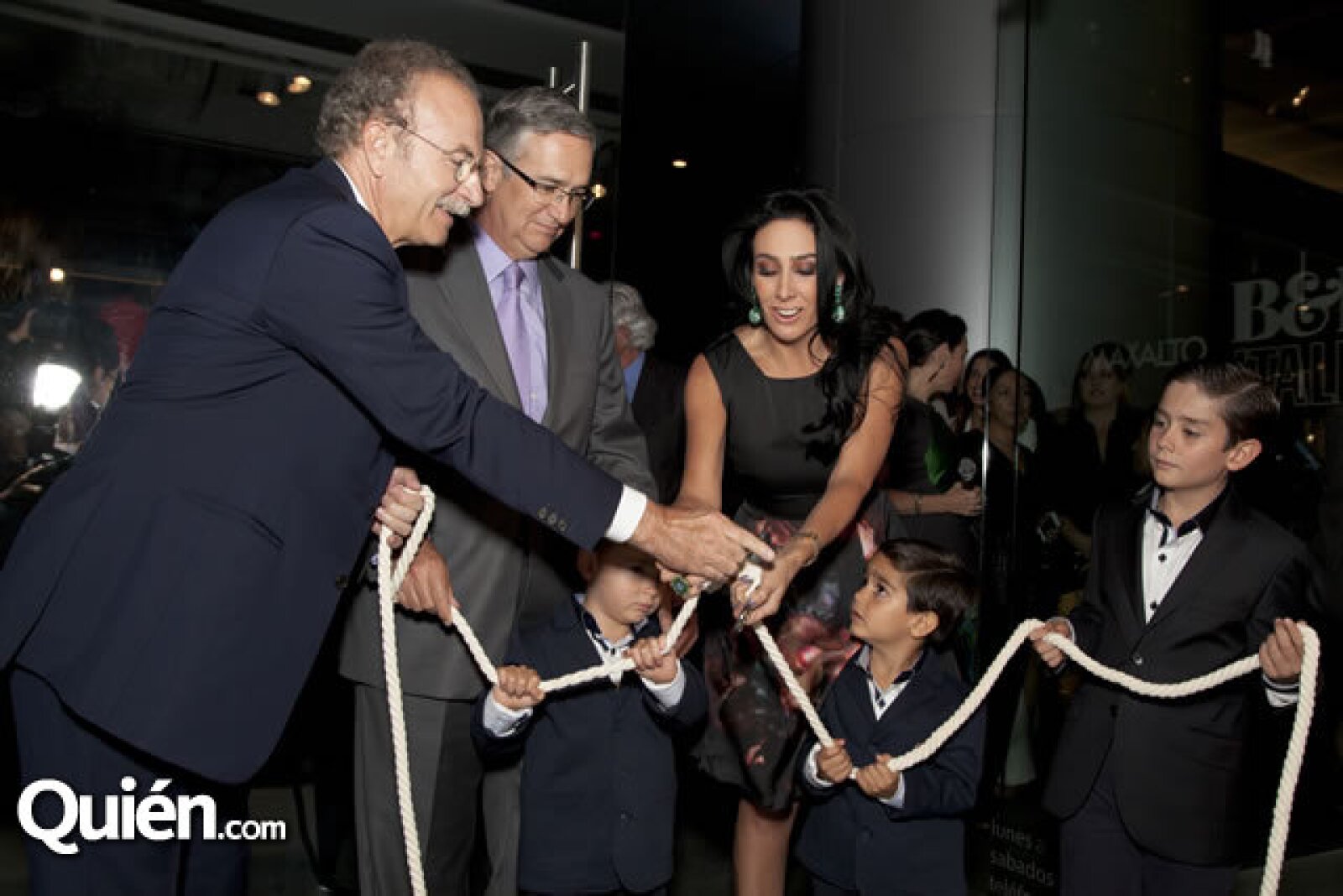 María Laura Medina inaugura B&B Italia